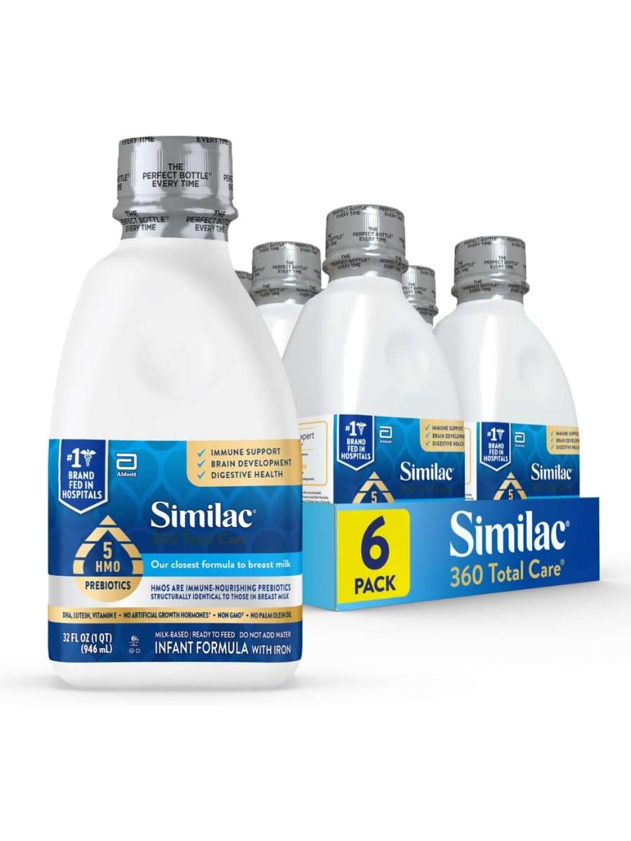 Similac 360 Total Care Infant Formula with 5 HMO Prebiotics, Our ...